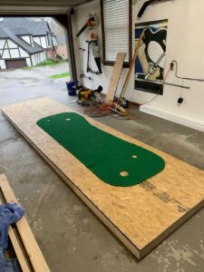 Indoor Putting Green DIY Build Plan - Camry Carpet, As Touted By PGA ...