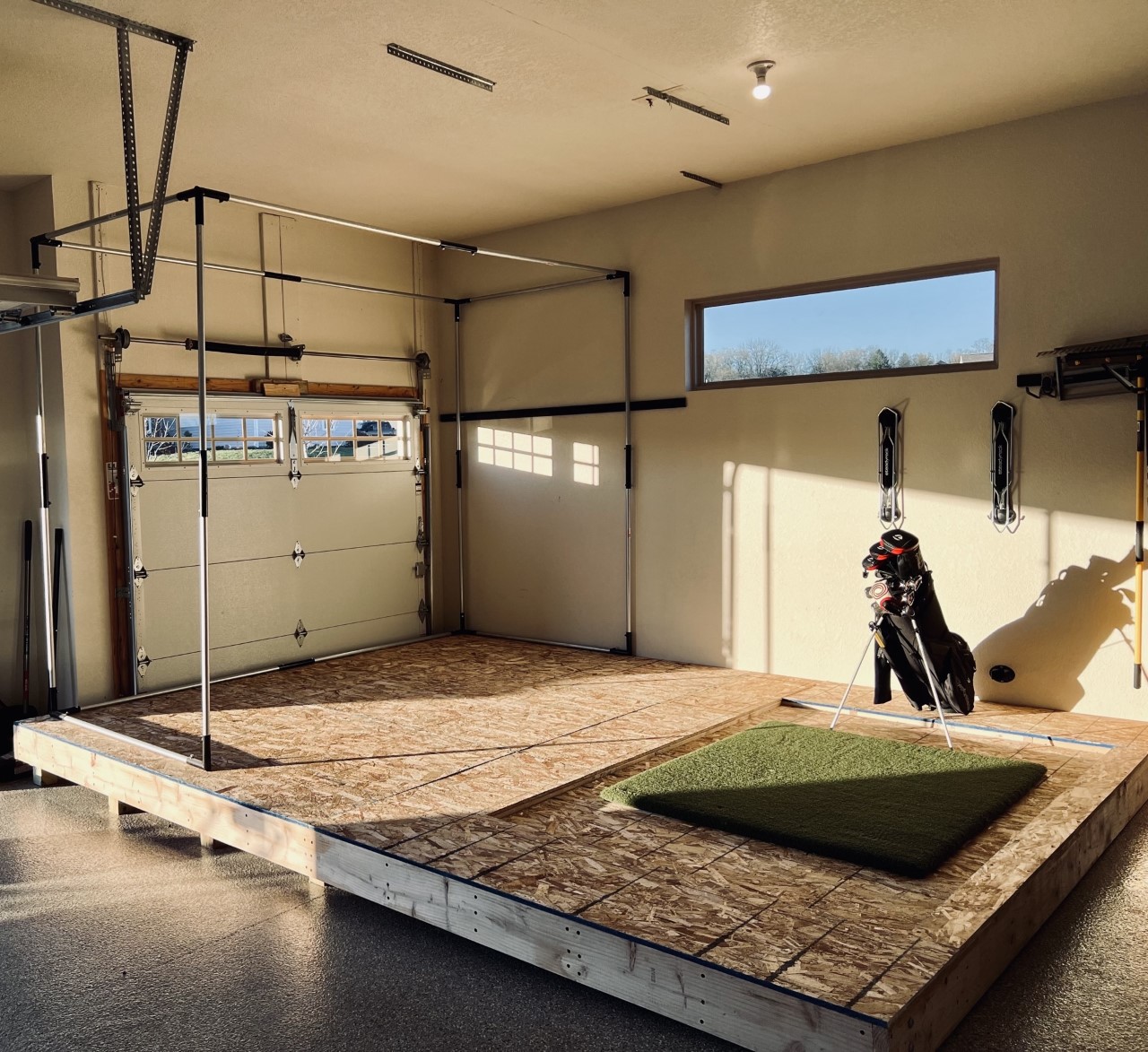 Build Your Own Putting Green + DIY Golf Simulator